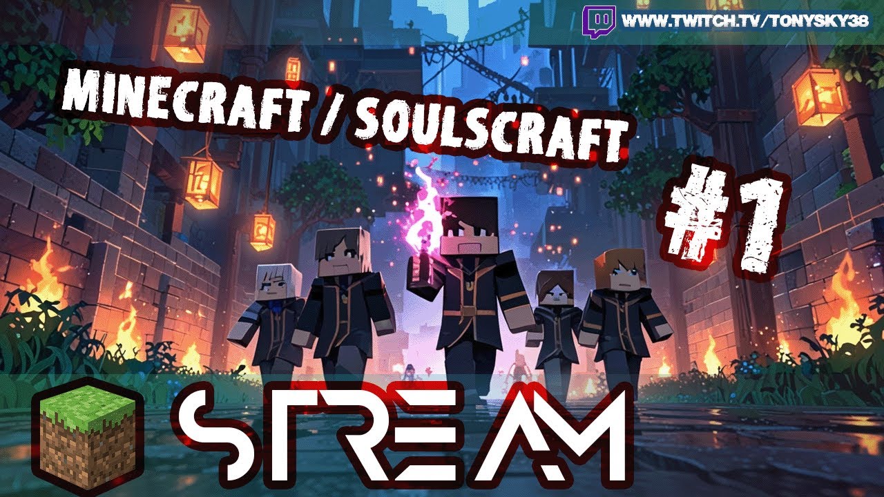 🔴 Minecraft / Soulscraft #1: Возвращение в Хогвартс! Магия, приключения ...