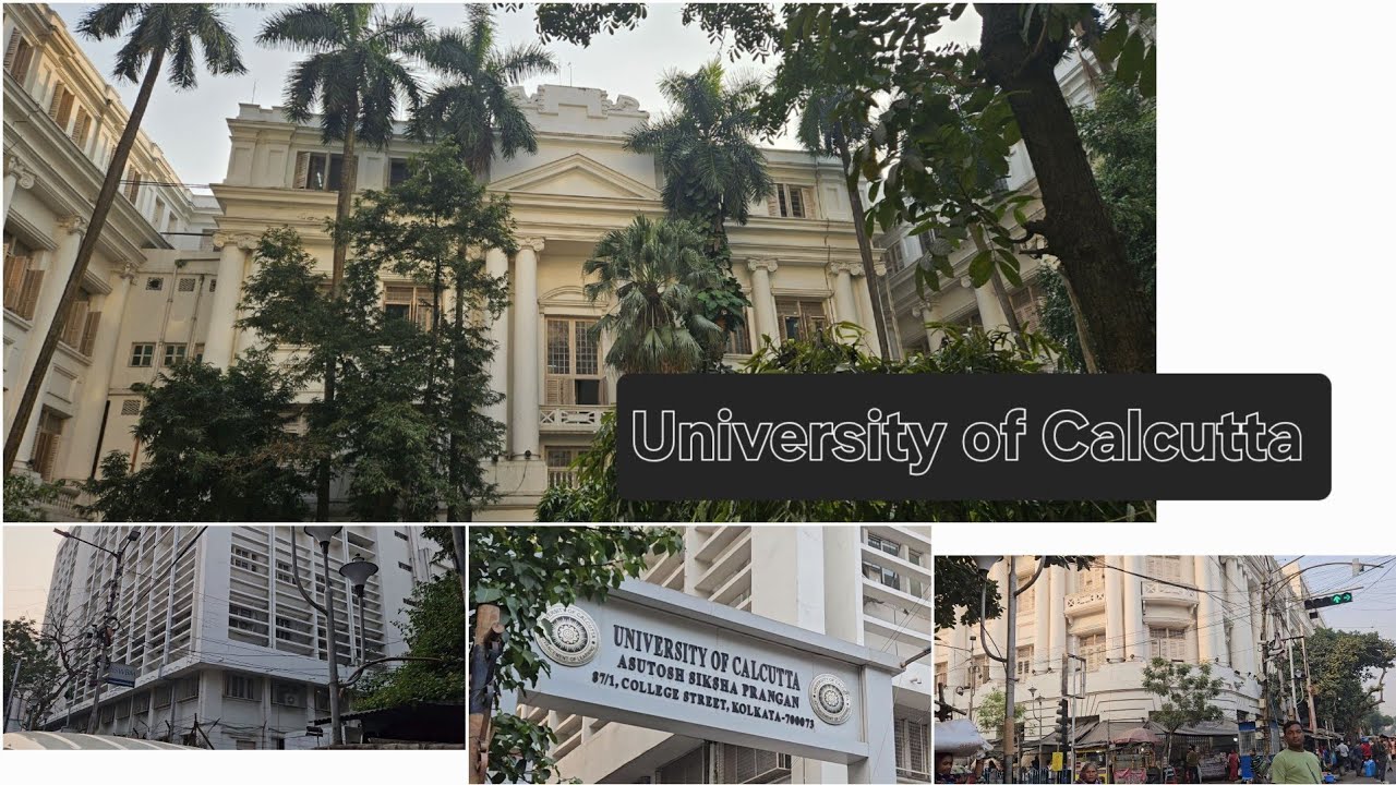 University of Calcutta-College Street Campus - YouTube