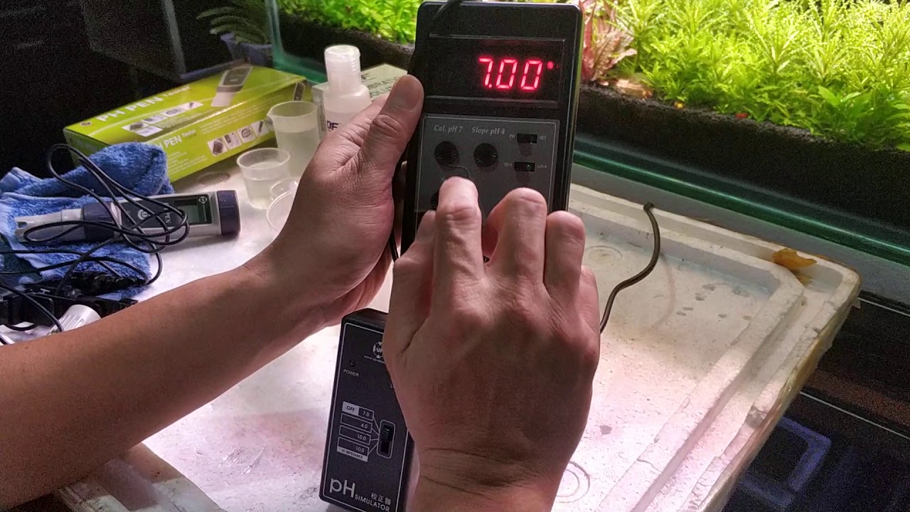 UP pH Controller and pH Simulator - YouTube