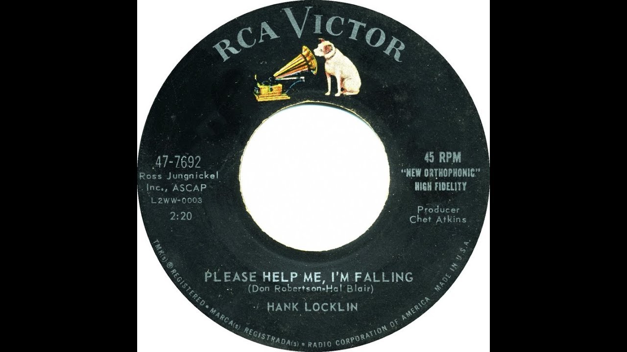HANK LOCKLIN - Please Help Me, I'm Falling - YouTube