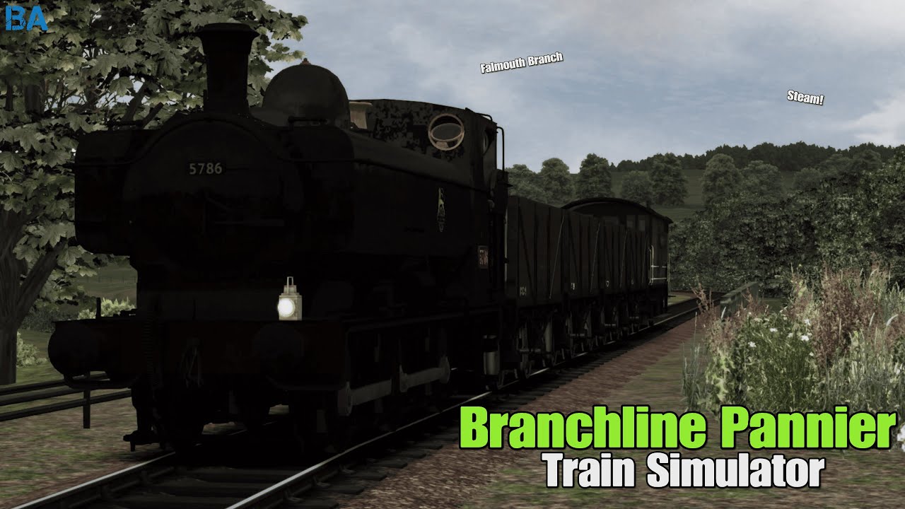 Branchline Pannier|Falmouth Branch|Train Simulator - YouTube