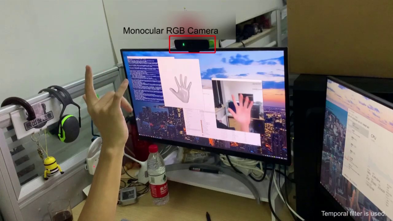 Monocular Real-time Hand Shape and Motion Capture using Multi-modal ...