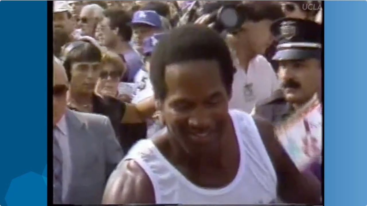 OJ Simpson Carries the Olympic Torch 40 years ago. KABC Eyewitness News ...