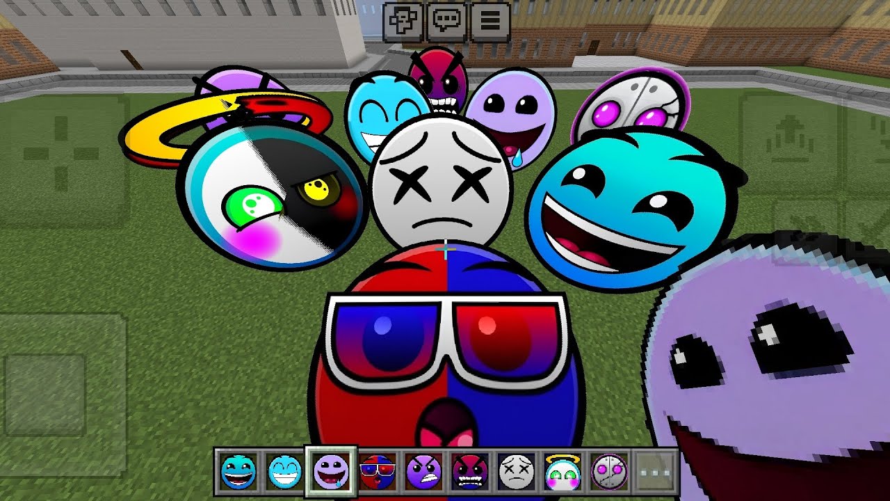 Lobotomy Nextbots V3 Update | Geometry Dash Difficulty Faces | MCPE ...