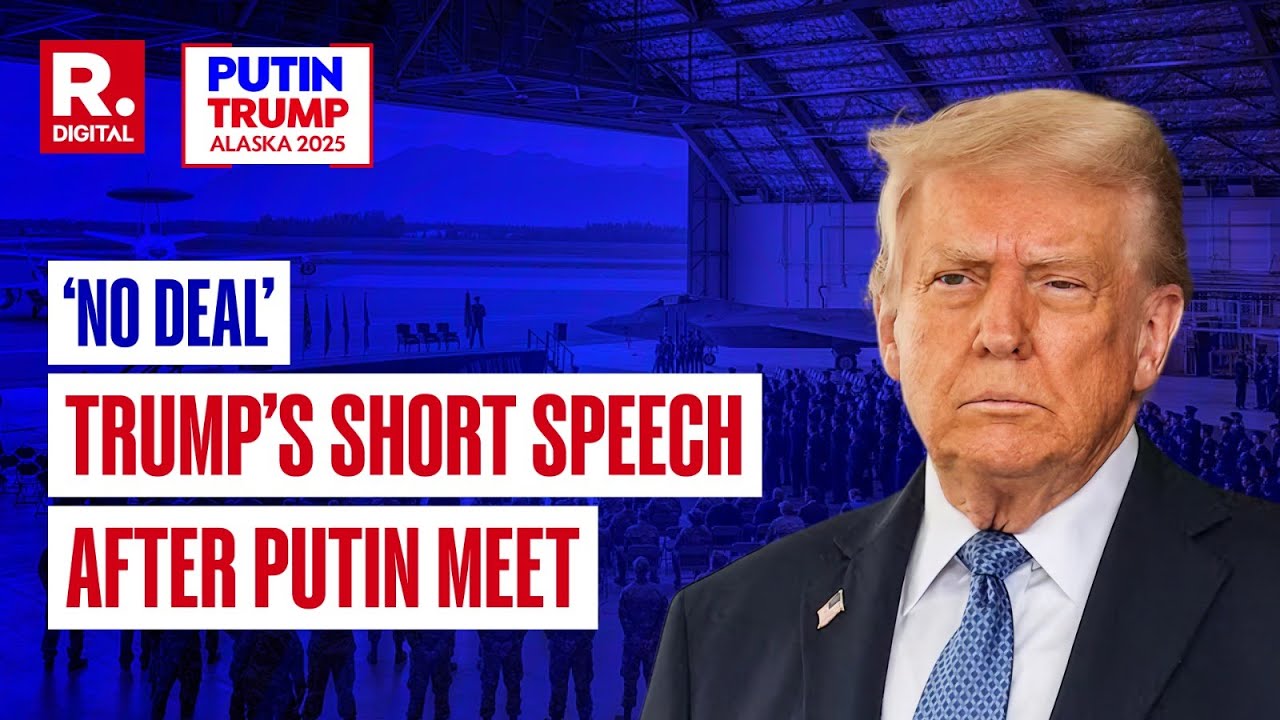 Donald Trump’s brief speech after long meeting with Putin that scored ...