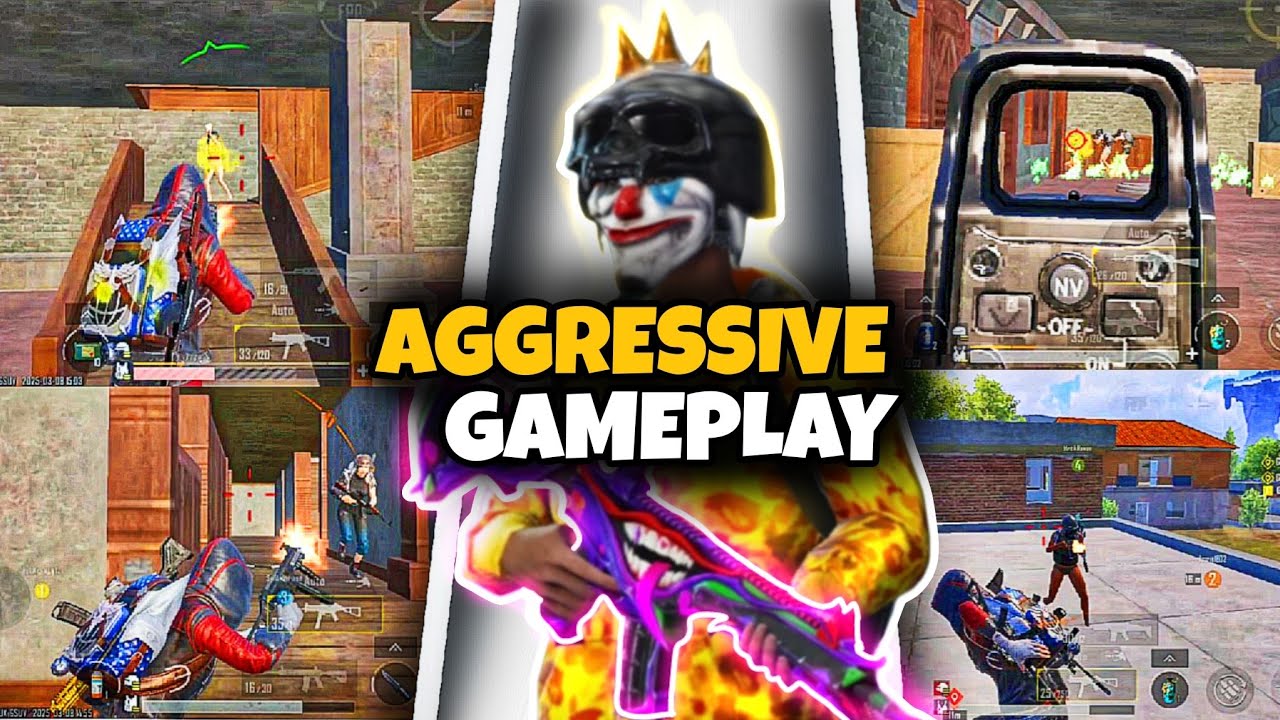 AGGRESSIVE GAMEPLAY in 30 FPS | FASTEST PLAYER 🔥| BGMI-PUBG MOBILE ...