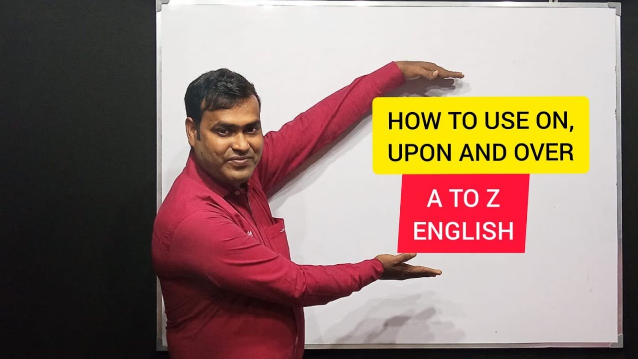 proper use of on, upon, over - YouTube