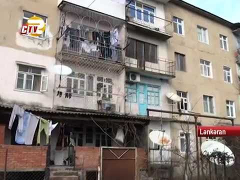 Lənkəranın çirkab sularına qərq olan Liman şəhəri