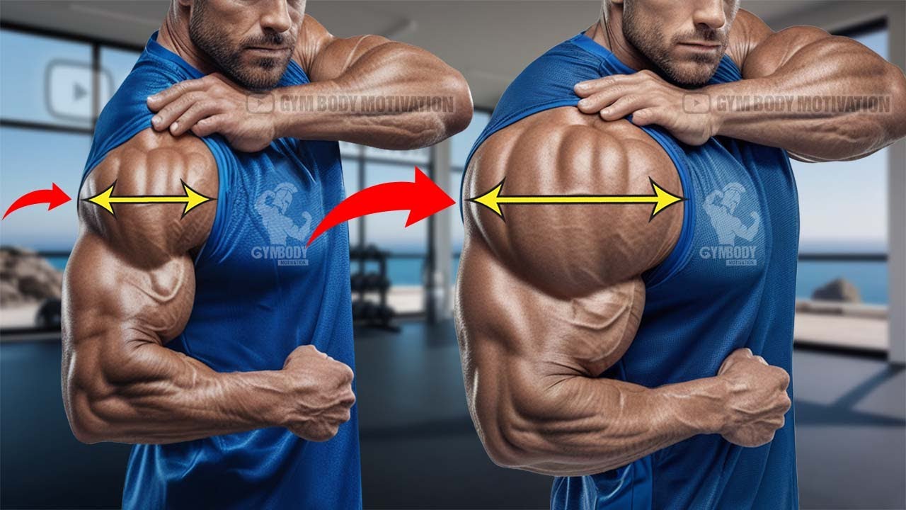 6 Best Exercises for Huge Shoulders - YouTube