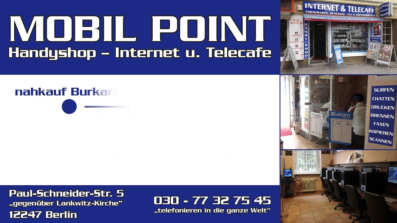 Mobil Point Berlin Lankwitz - YouTube