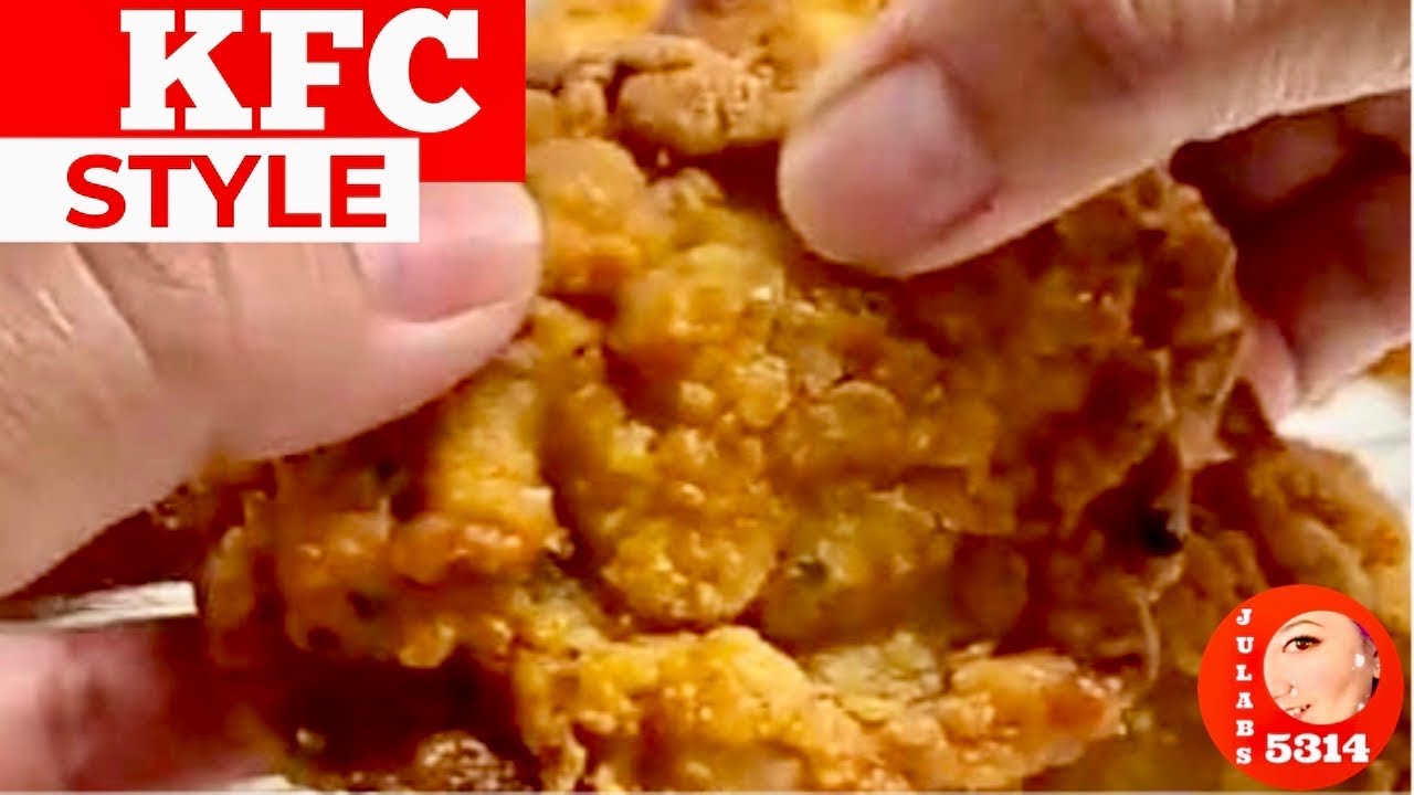 KFC STYLE FRIED CHICKEN II THE SECRET OF COOKING CRISPY FRIED CHICKEN ...