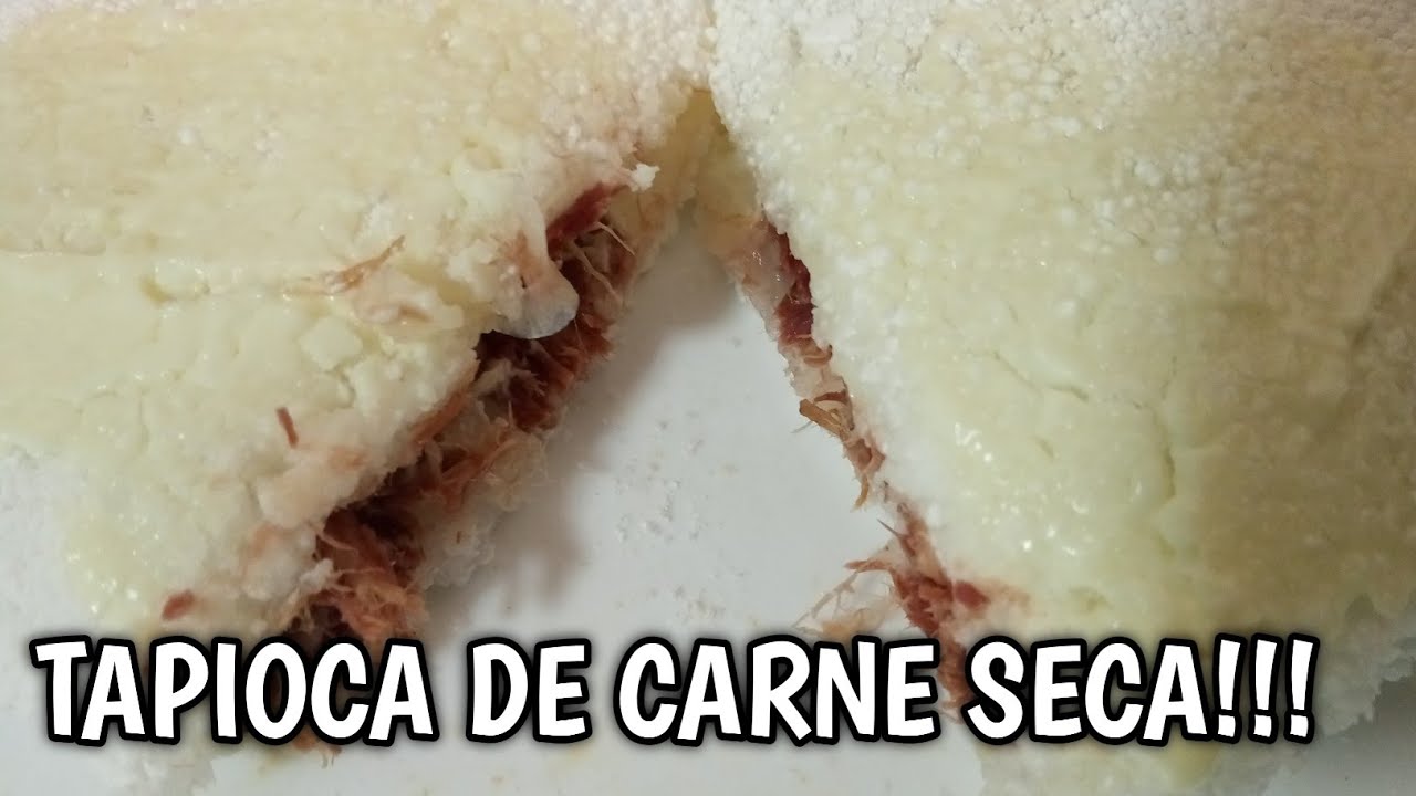 TAPIOCA DE CARNE SECA COM REQUEIJÃO CREMOSO (RECEITA FÁCIL) - YouTube
