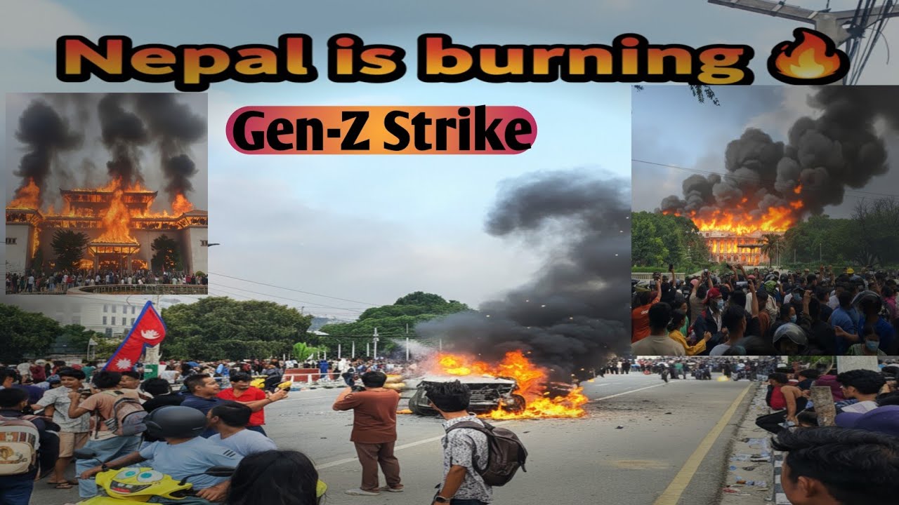 Gen Z Andolan Nepal 🇳🇵 | Gen z protest of Nepal 🇳🇵 - YouTube