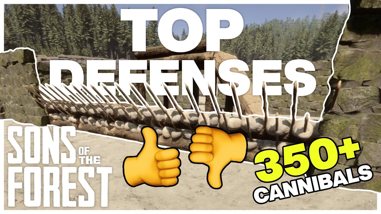 Rating Defensive Walls/Barriers in Sons of the Forest 2024 Guide - YouTube
