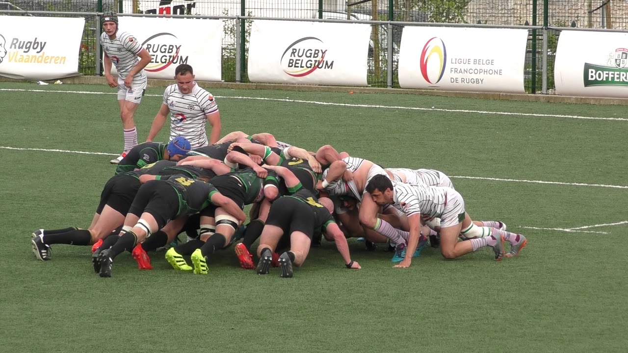 RUGBY CLUB LA HULPE - DENDERMONDE Finale D1 Partie 3/6 - YouTube