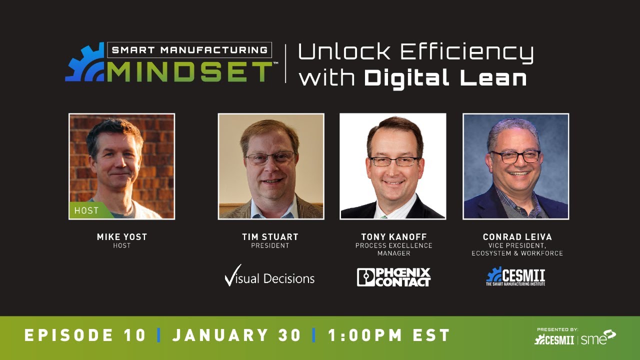 Smart Manufacturing Mindset™: Unlock Efficiency with Digital Lean - YouTube