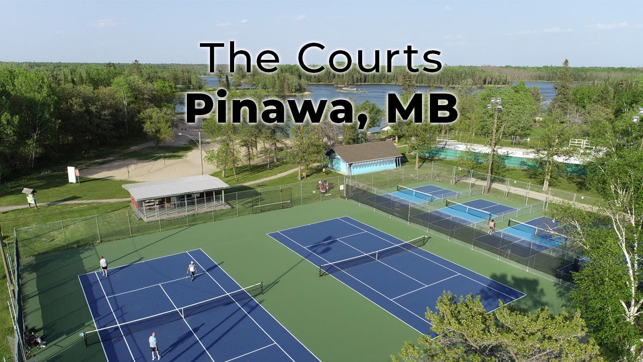 The Courts | Tennis and Pickleball in Pinawa, Manitoba - YouTube