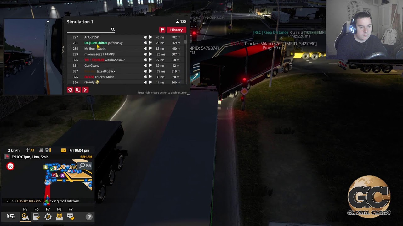 ETS2 CD Road Live Stream! (chaos galore!) - YouTube