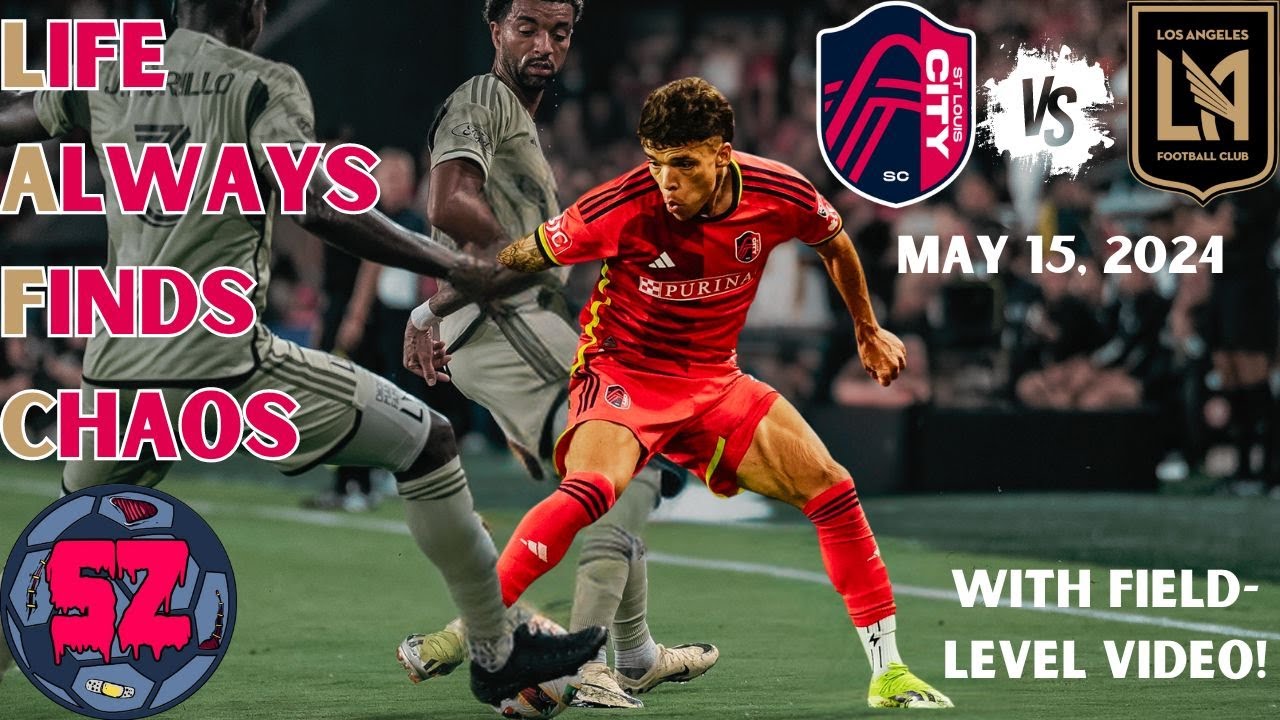 I got to go ON THE FIELD for St. Louis CITY vs LAFC! (MLS regular ...