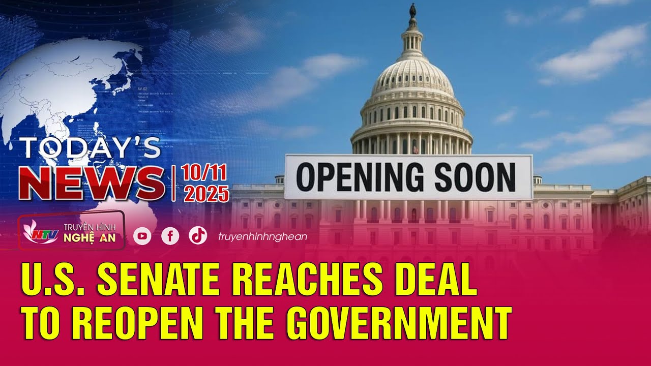 Today's News - 10/11/2025: U.S. Senate Reaches Deal to Reopen the ...