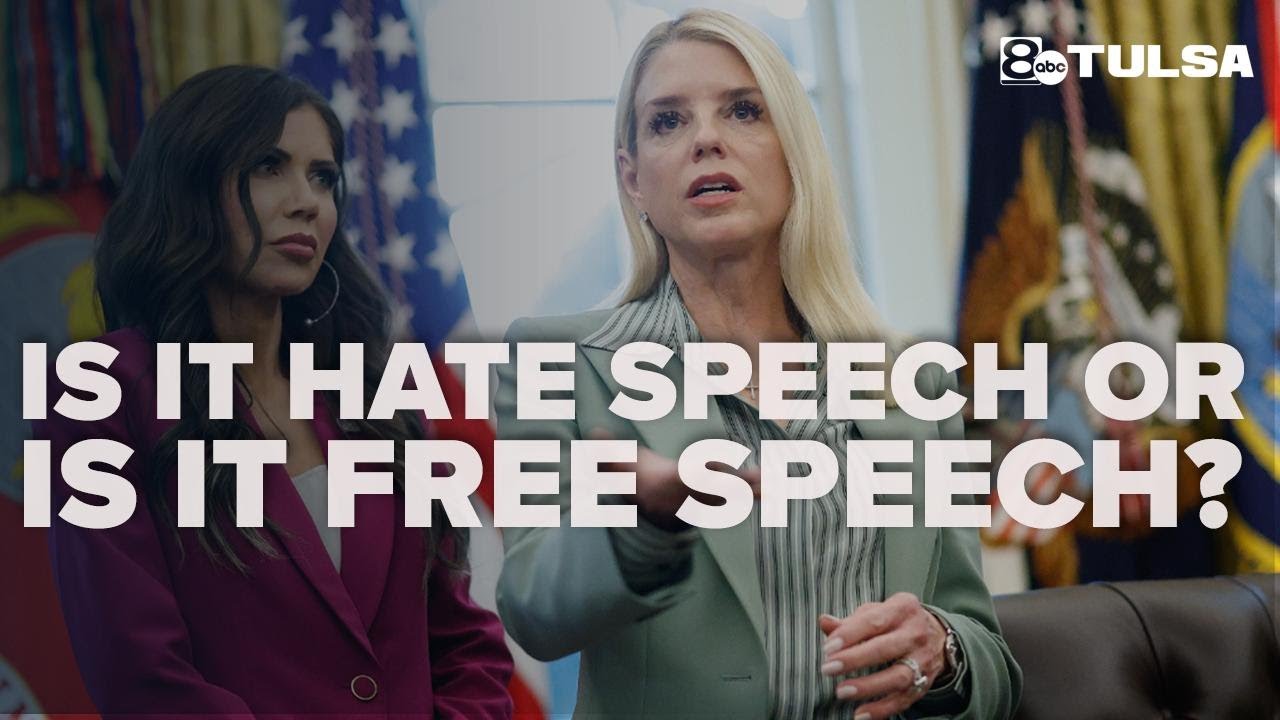 Hate speech vs free speech what's the difference - YouTube