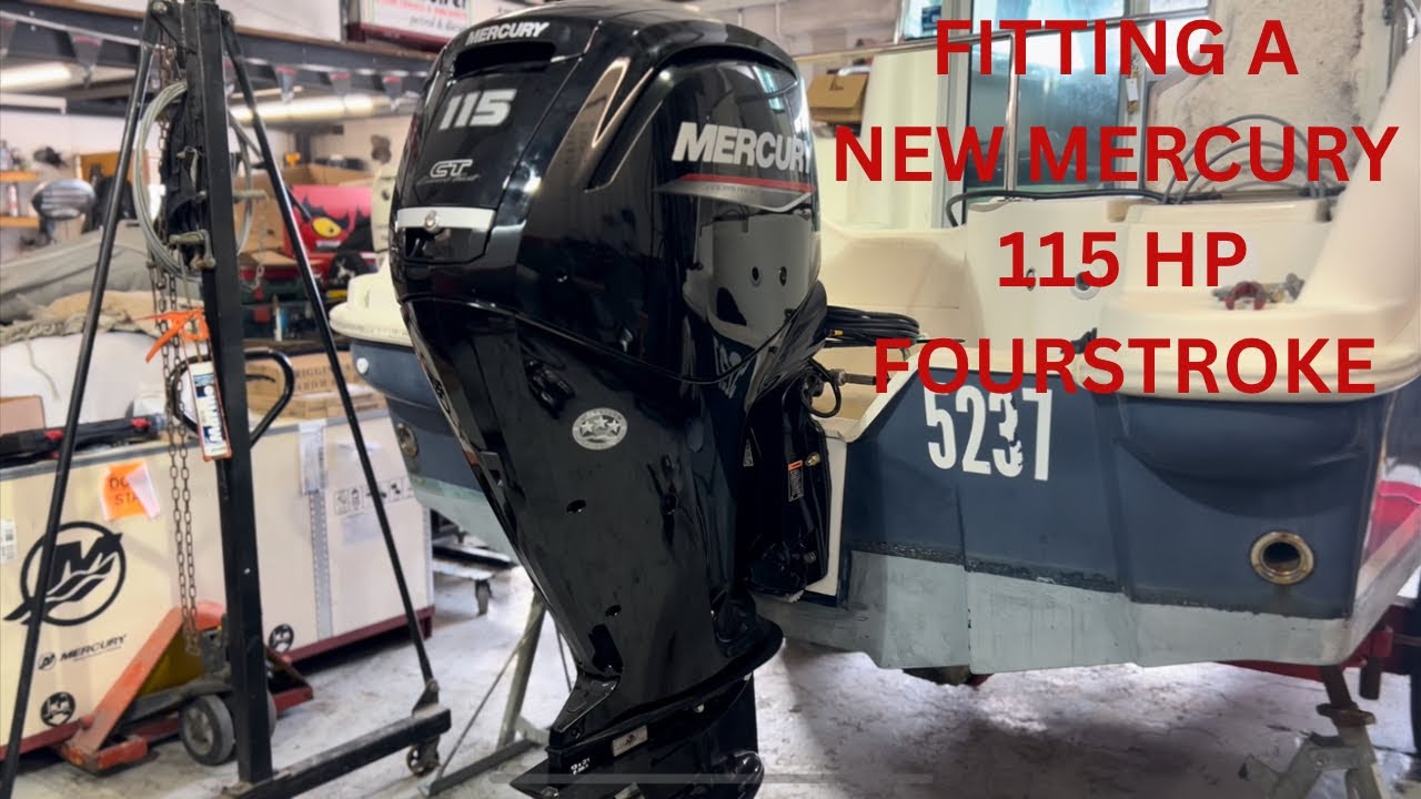 2024 Mercury 115 Hp Fourstroke Outboard Installation And Sea Trial 2024 Mercury 115 Hp Fourstroke Outboard Installation And Sea Trial