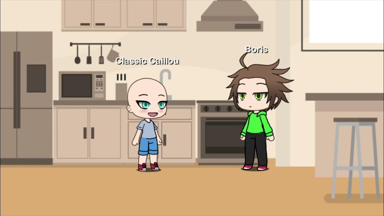 Classic Caillou Eats All Of The Halloween Candy/Grounded - YouTube