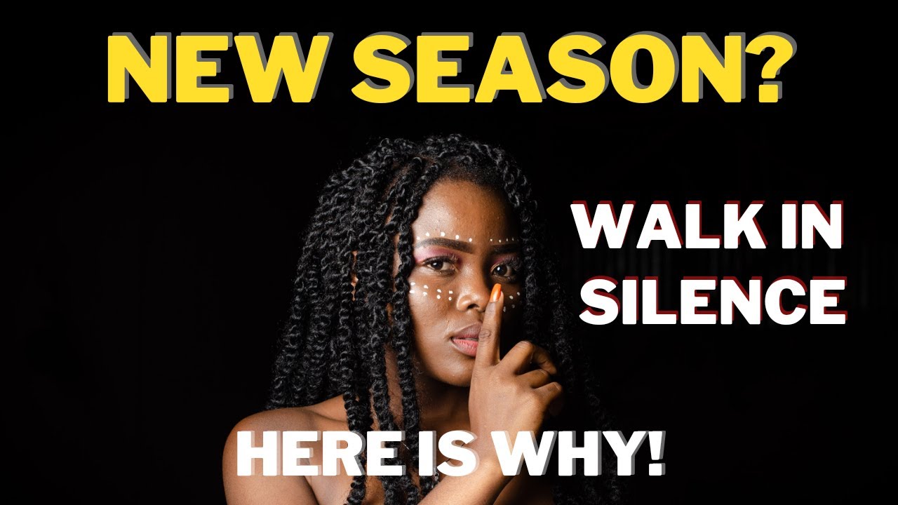 GOD SAYS: WALK IN SILENCE #propheticword - YouTube