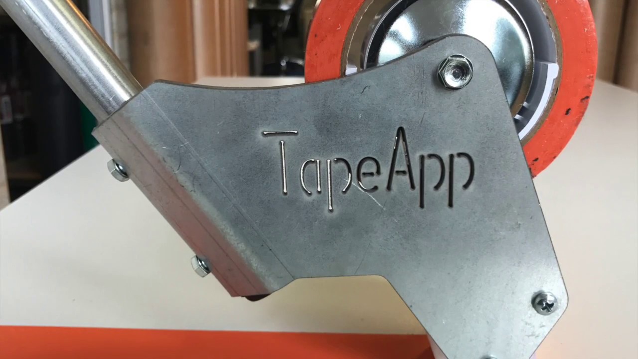 TapeApp ® De ideale afplak applicator. - YouTube