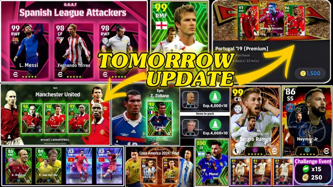 What Is Coming Tomorrow In eFootball 2024 || New Epic Pack, Showtime ...