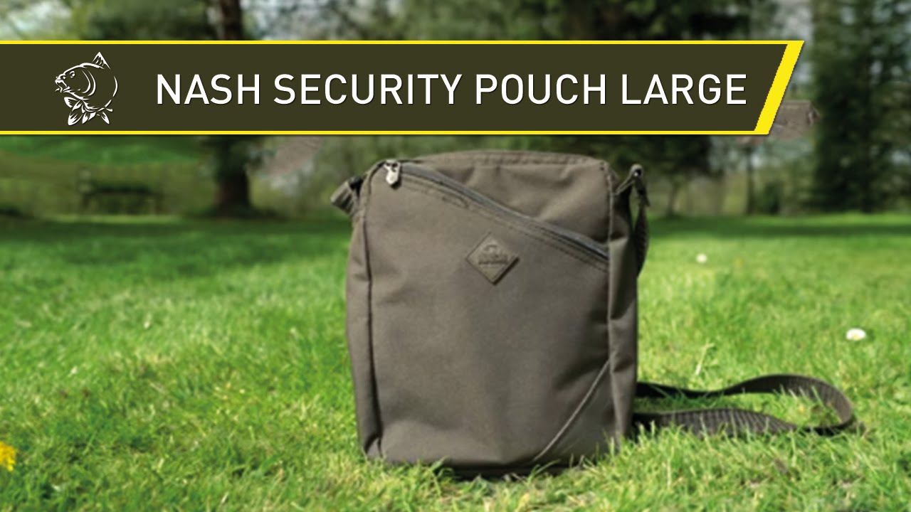 Nash Security Pouch Large - YouTube