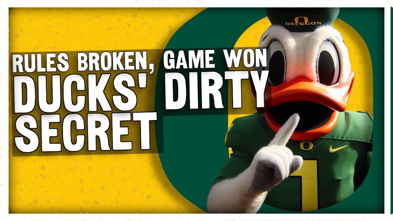 Ducks' Dirty Trick: The Unethical Loophole That Beat Ohio State - YouTube