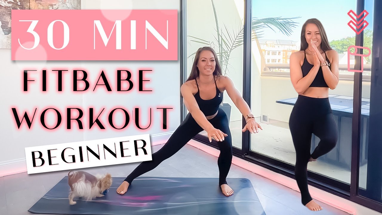 30 MIN FITBABE WORKOUT | BEGINNER FULL BODY STRENGTH + SCULPT ...
