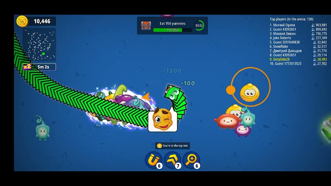 worm zoom game ke man stape - YouTube