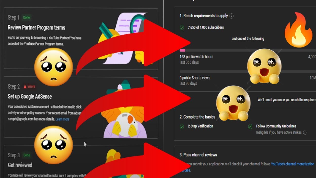 Adsence Account Disabled For Invalid Click Activity | 1st on youtube ...
