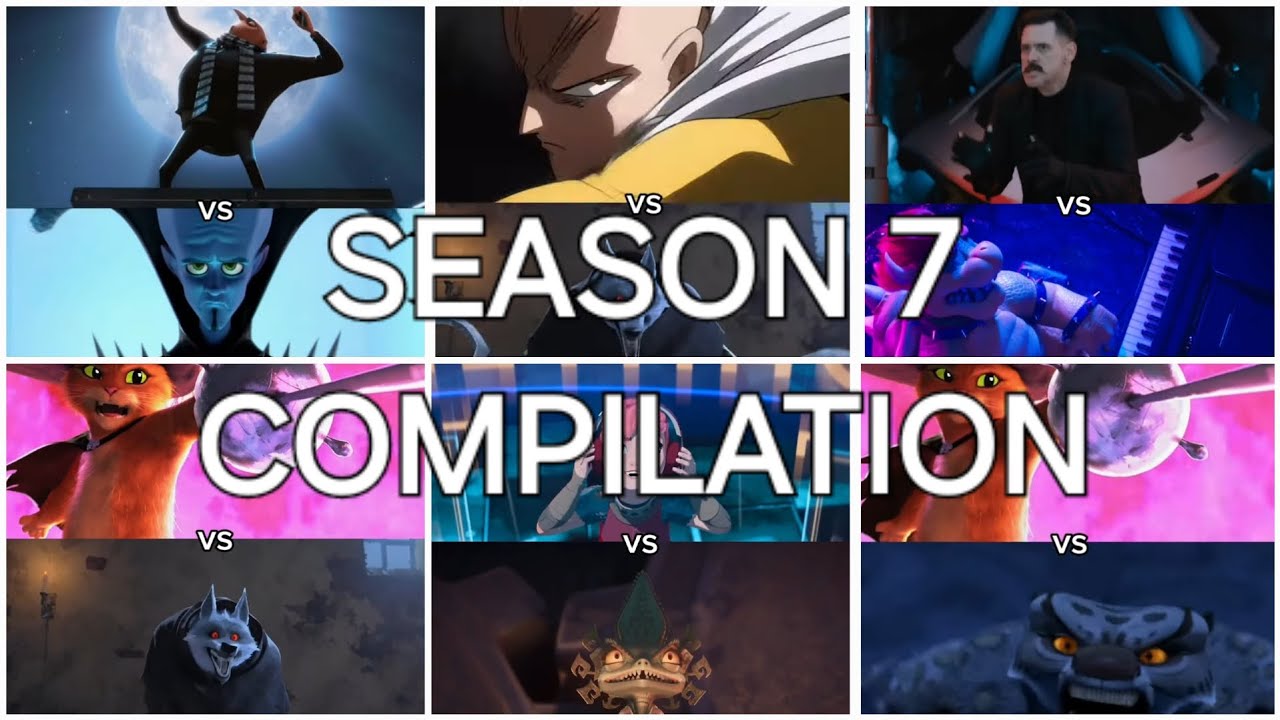 Movie character battles Season 7 (FULL COMPILATION) - YouTube