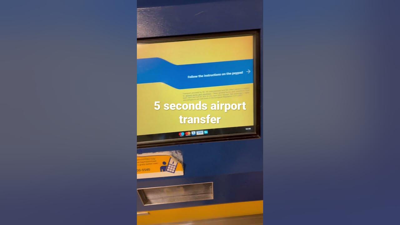 How to Get to Amsterdam City Centre from Schiphol Airport & Back Again ...