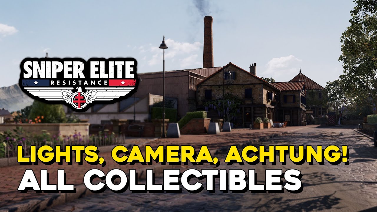 Sniper Elite Resistance DLC Light, Camera, Achtung! All Collectible ...
