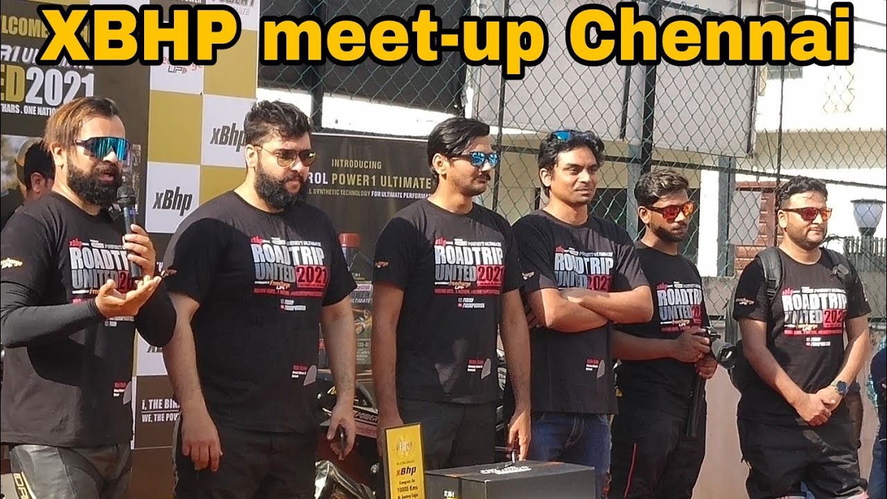 XBHP meetup Chennai with Mahindra Thar | H2 | Triumph Rocket | Villas ...