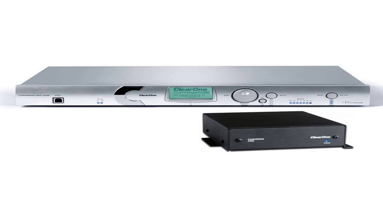 ClearOne Converge Pro 16 Channel Bundle Professional Audio Conferencing ...