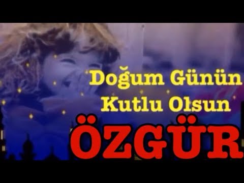 ÖZGÜR İYİ Kİ DOĞDUN :)  3. KOMİK DOĞUM GÜNÜ MESAJI 🎂 *ABİDİN KUKLA*