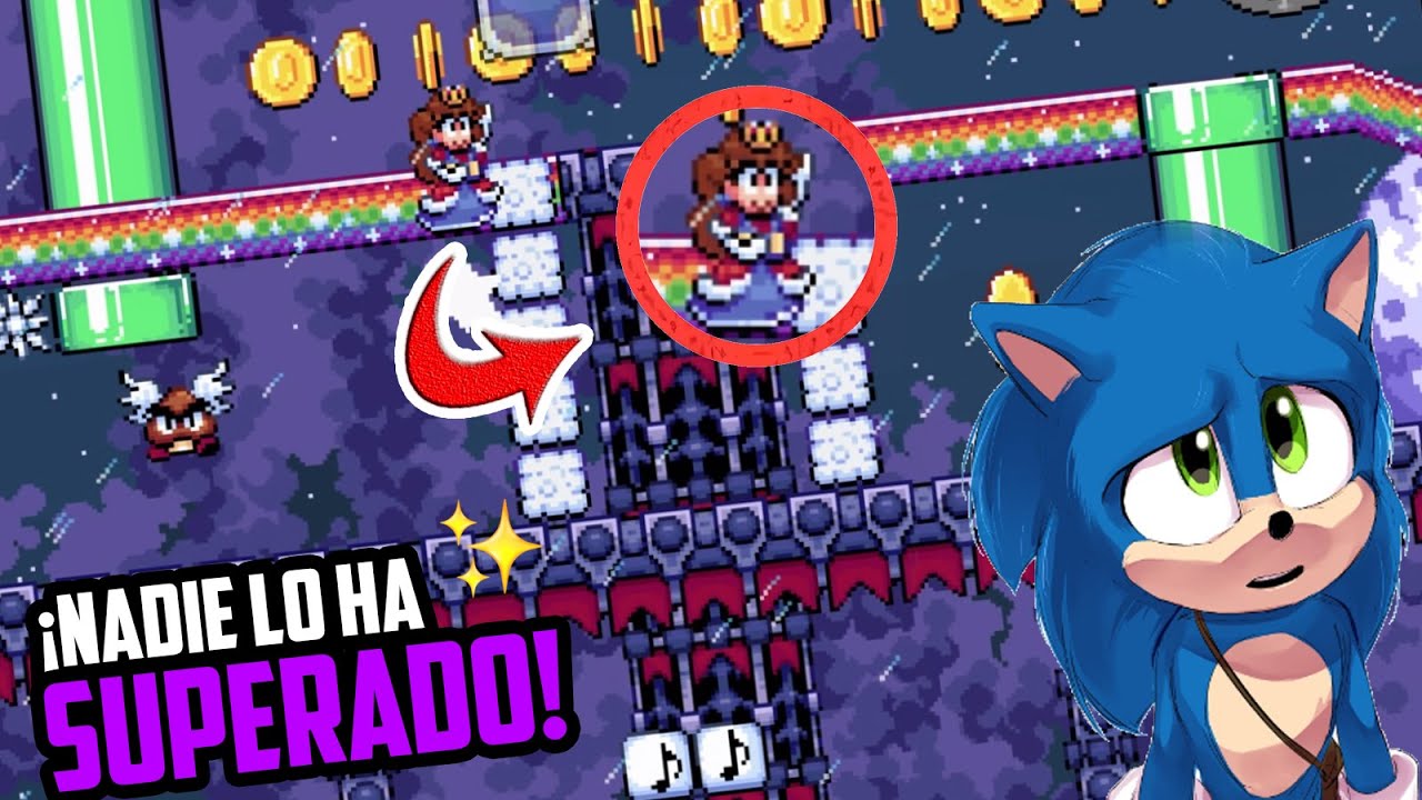 ¡NADIE HA PODIDO SUPERAR ESTE NIVEL DE SM4J!😱💔 - SUPER MARIO 4 ...