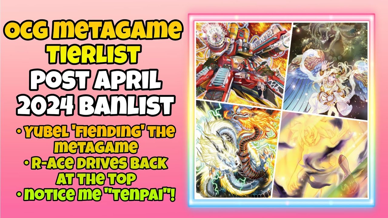 Yu-Gi-Oh! - OCG Metagame Tier List | Week 1 Of April 2024 Format - YouTube