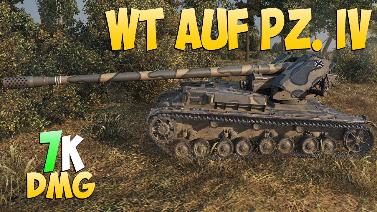 WT auf Pz. IV - 4 Kills 7K DMG - Frowning! - World Of Tanks - YouTube