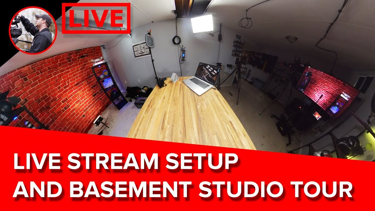 🔴 My Live Streaming Setup and YouTube Studio Tour - LIVE - YouTube