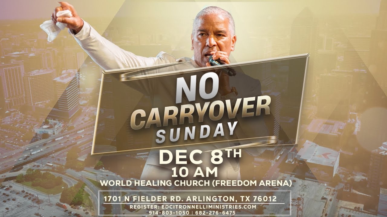 How To Have NO CARRY OVER Of Your Problems, Hurts, & Fears Before 2025 ...