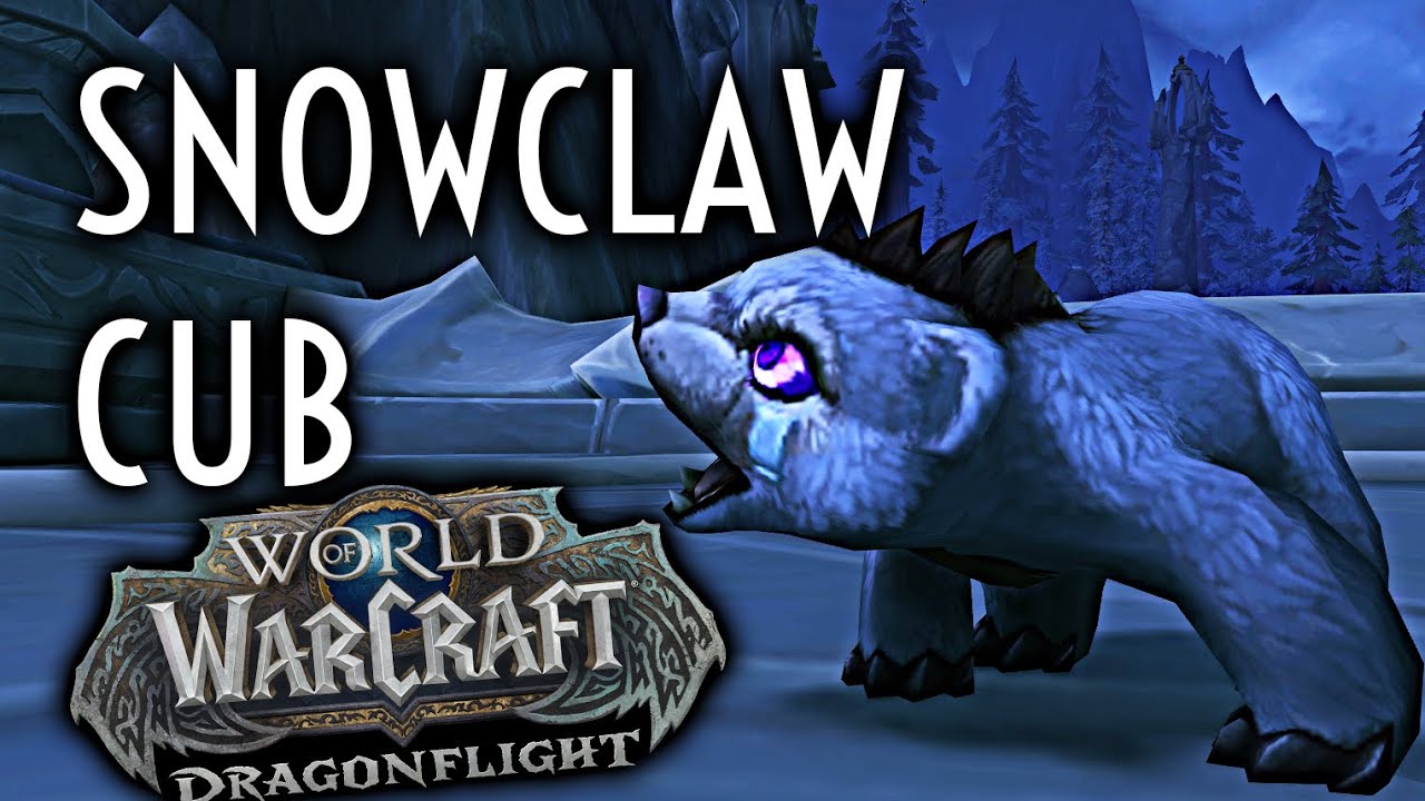 WoW Guide - Snowclaw Cub - Pet - YouTube