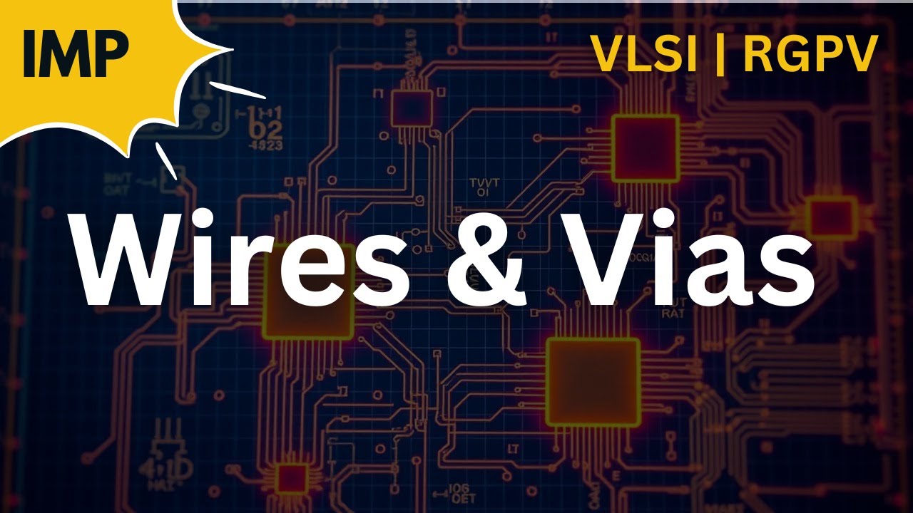 Wires and Vias | VLSI | Unit 5 | With Notes (IMP) (RGPV: 2020, 2022 ...