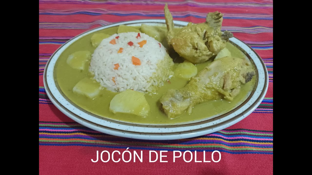 Jocón de pollo guatemalteco - YouTube