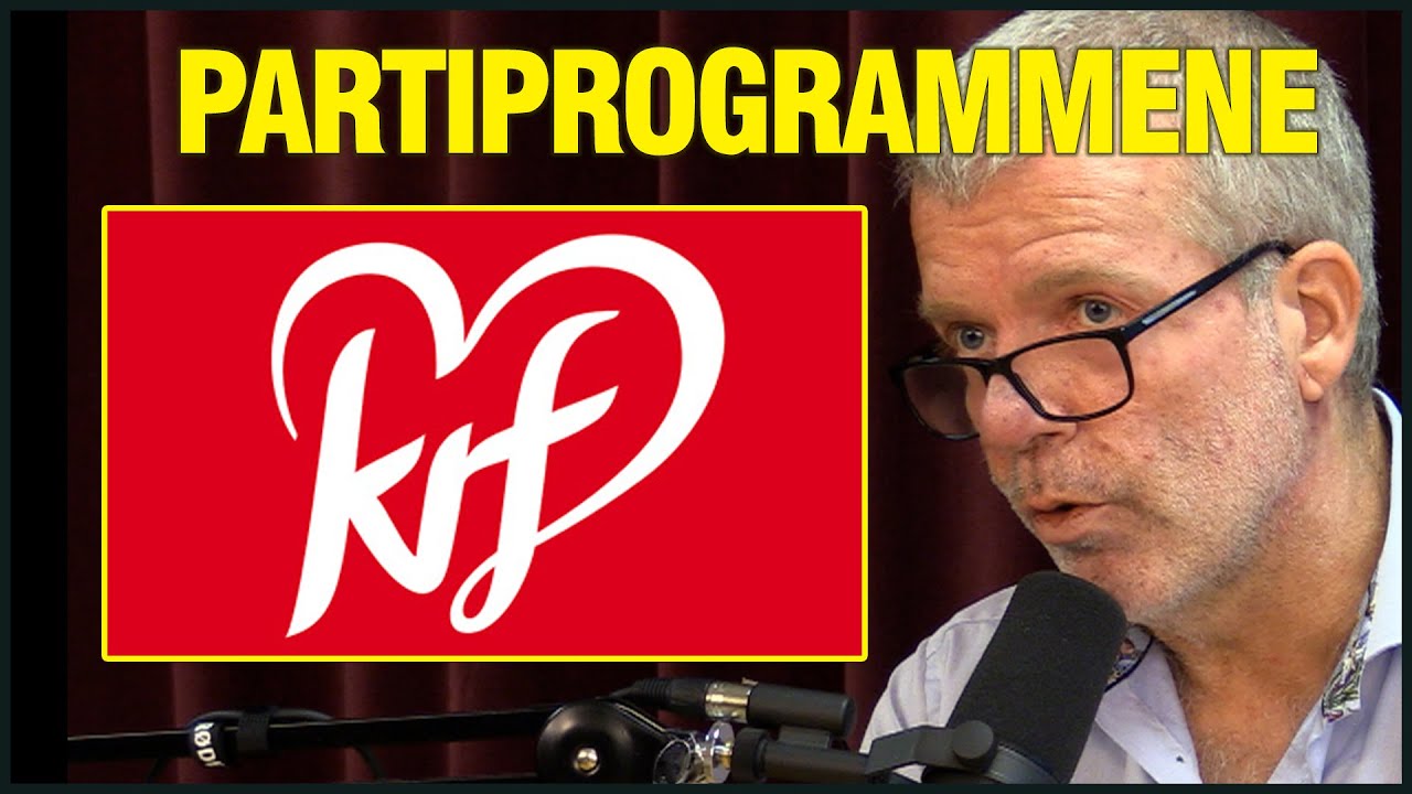 KRF - Kristelig Folkeparti - Jon Hustad Tar For Seg Partiprogrammene ...